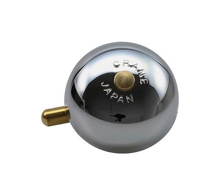 Crane Mini Karen Bicycle Bell – Chrome, Made in Japan | Reelight