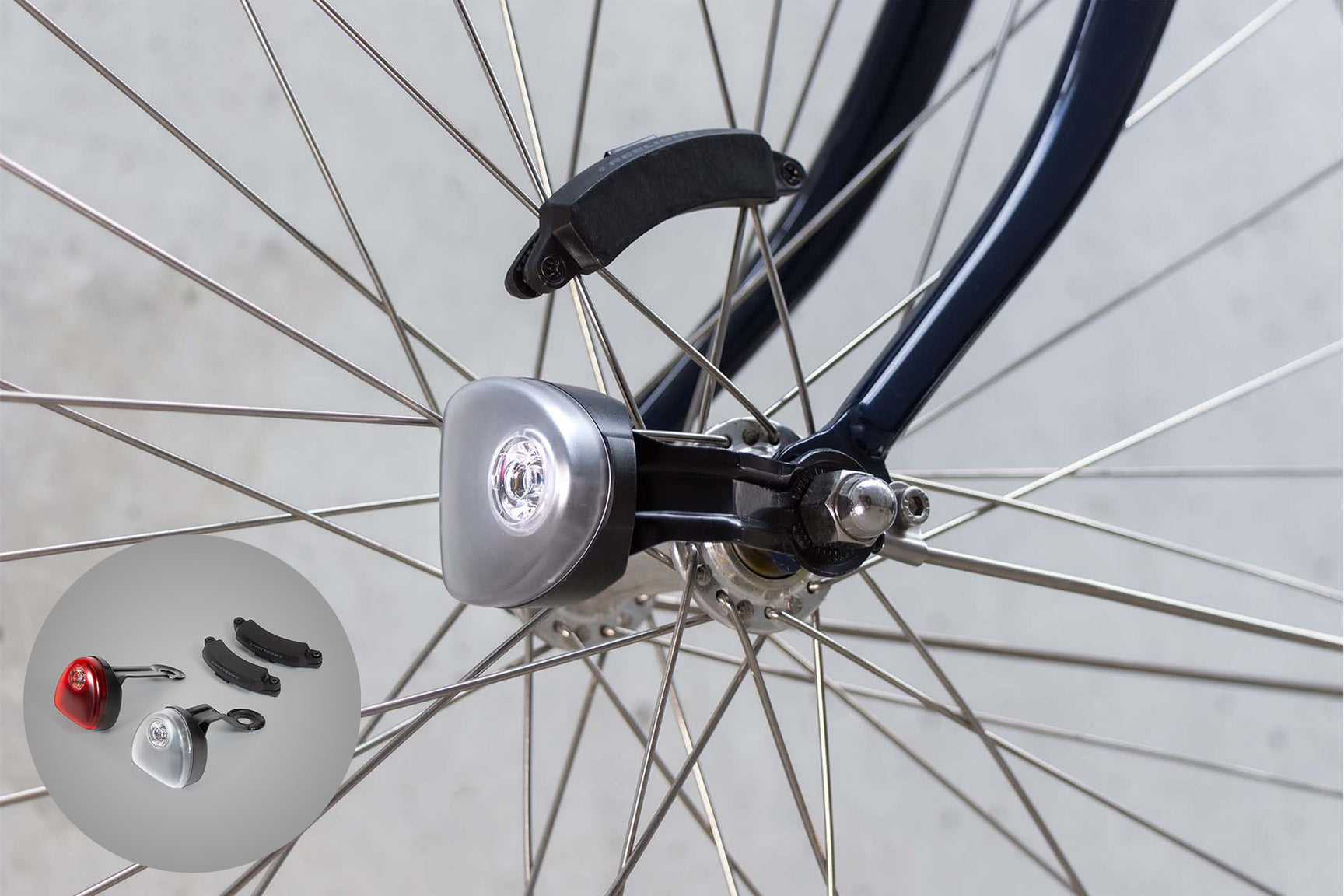 NOVA Modular Battery-Free Bike Light System | Contactless Rim Dynamo ...